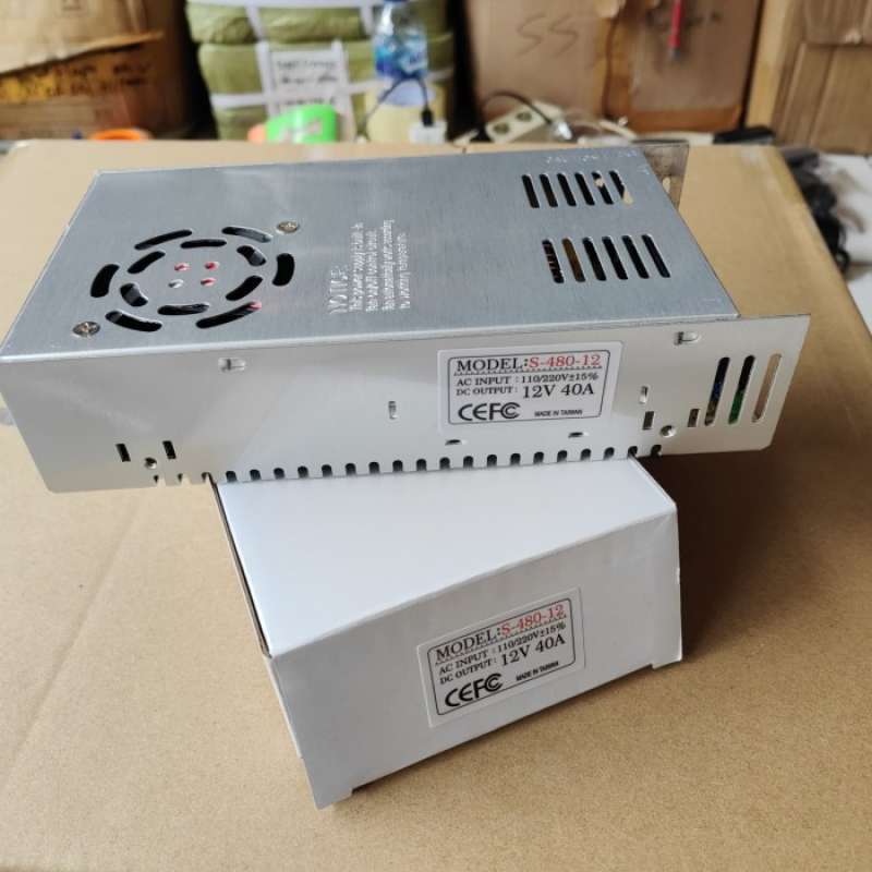 Promo Power Suplay 12V 40A ,Promo 12V 40A Diskon 38% di Seller ...