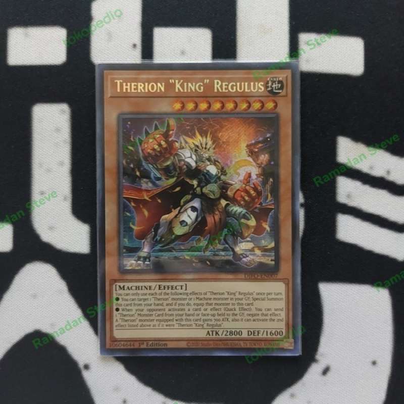 Jual [tcg Yu-gi-oh!] Therion King Regulus Difo-en007 Secret Rare 1st Ed Di Seller Hamra Store ...