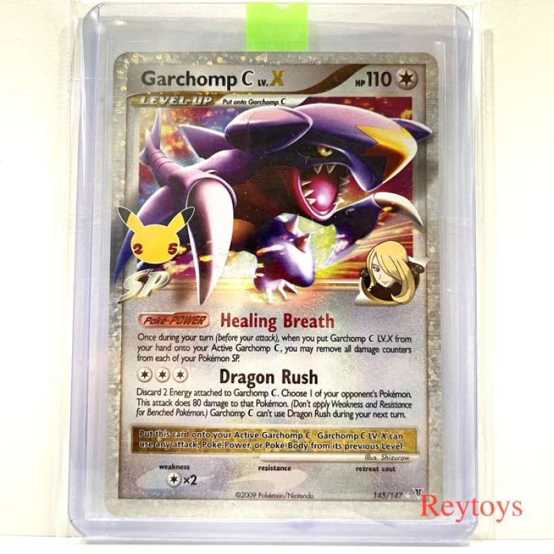 Jual Pokemon Tcg Celebrations 25th Anniversary - 145 Garchomp C ( Ultra ...