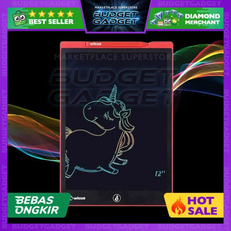 Promo Original Youpin Wicue Papan Gambar LCD Drawing Tablet 12 Inch ...