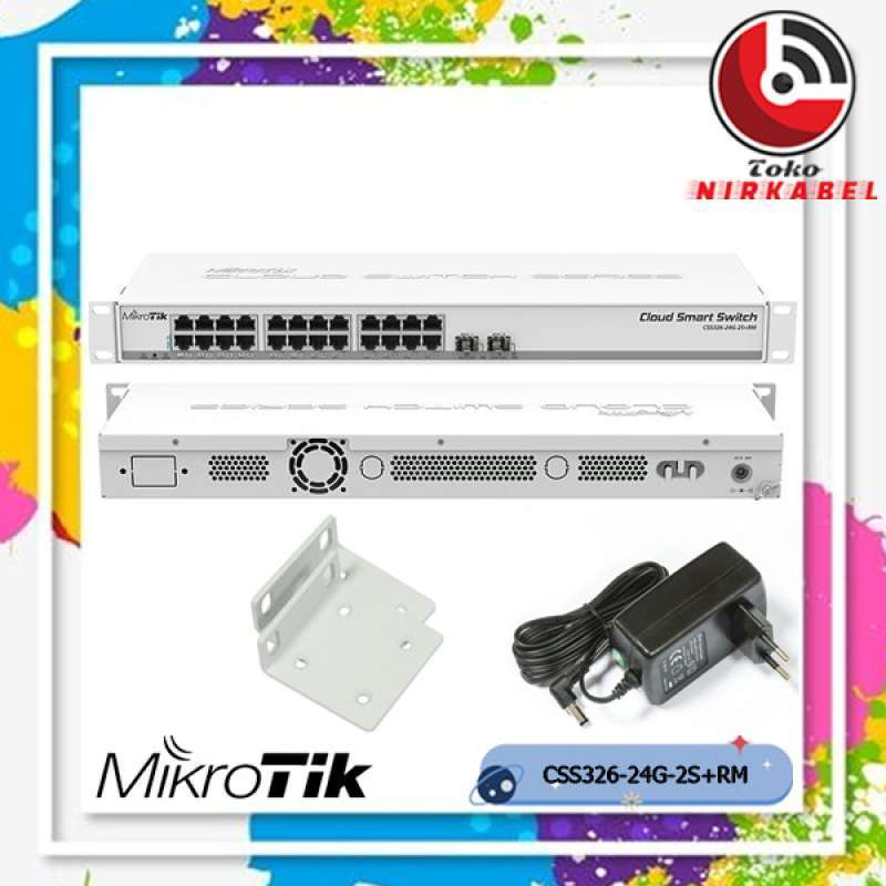 Promo MikroTik CSS326-24G-2S+RM Diskon 23% di Seller Tikno Store ...