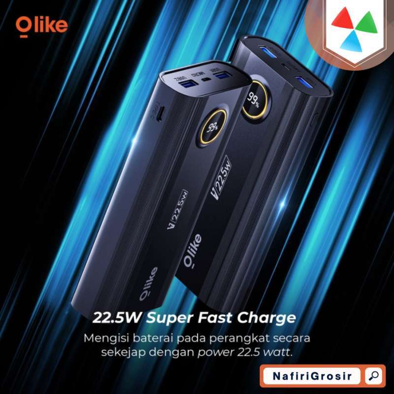 Promo Powerbank Olike P6 20.000mah Blitz Fast Charging 22.5w Digital ...