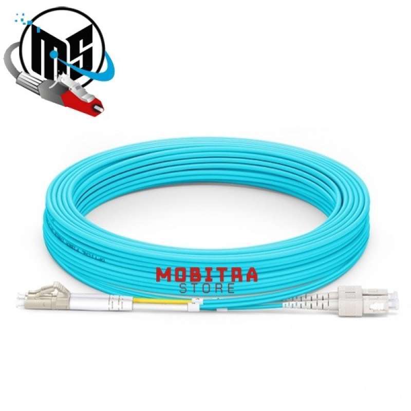 Promo Om3 Lc-sc Duplex 15m | Patch Cord Om3 Lc-sc Duplex Multimode 15 Meter Diskon 23% Di Seller ...