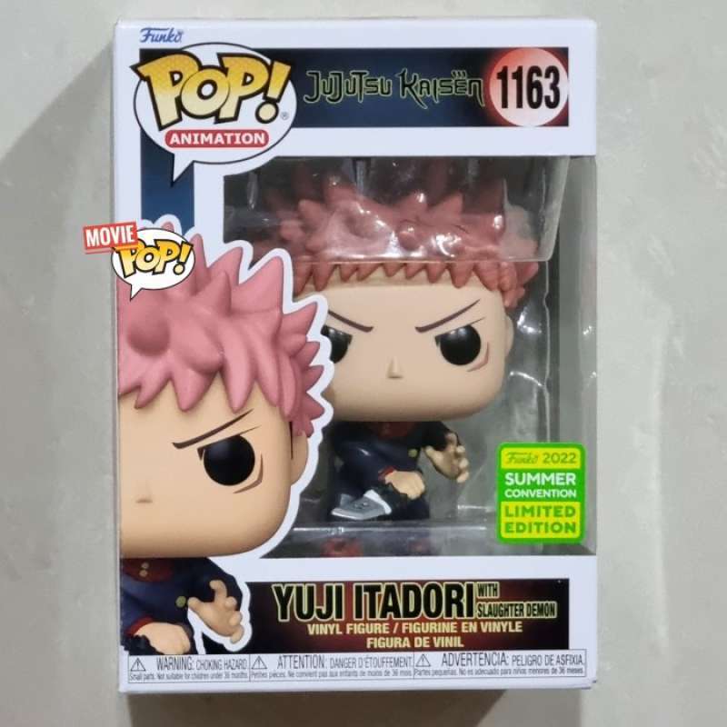 Promo Funko POP! Jujutsu Kaisen - Yuji Itadori w Slaughter Demon SDCC ...