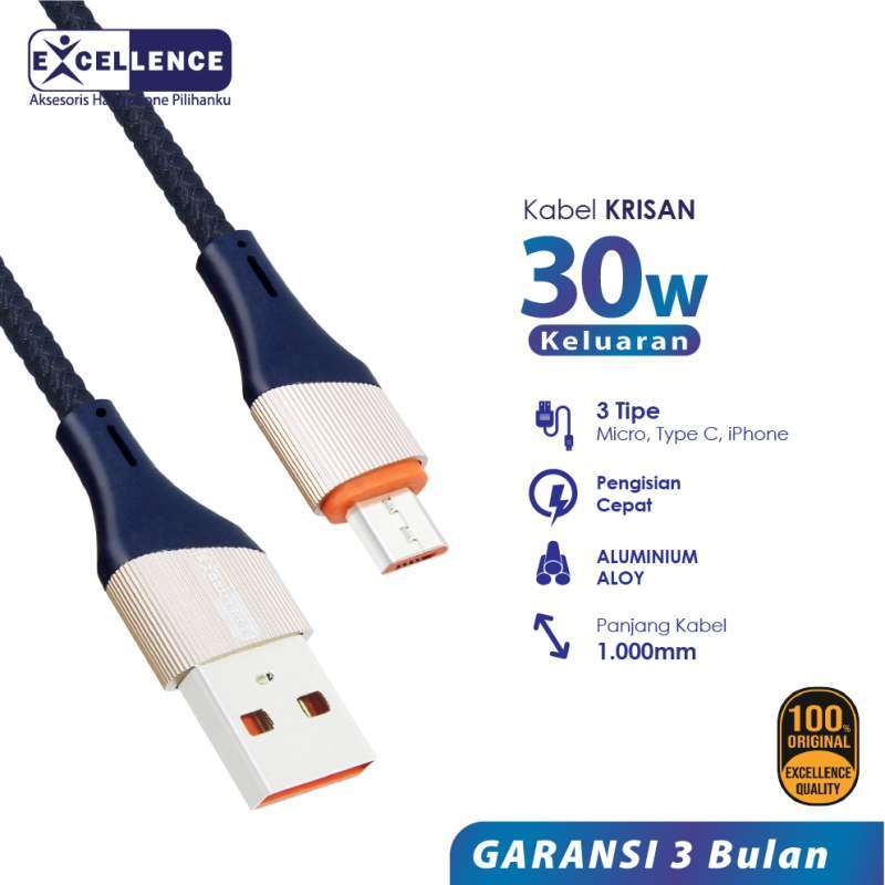 Jual Kabel Data Excellence Spesifikasi Original, Murah & Diskon Harga ...