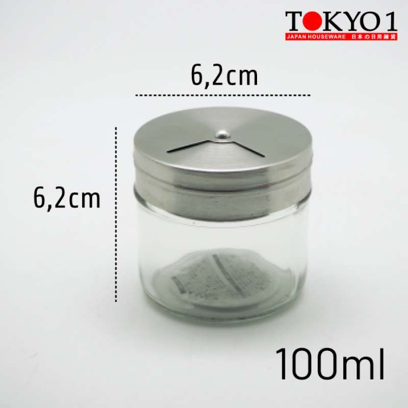 Jual Tokyo1 Glass Salt 100ml Tempat Garam Merica 178800 Di Seller Tokyo ...
