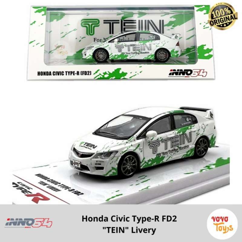 Promo Inno 1/64 Honda Civic Type-R FD2 TEIN Livery Inno64 Diskon 23% di Seller Izara Store ...