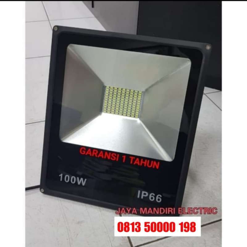 Promo Lampu Sorot Led 100 Watt / Floodlight Led 100W 100Watt Garansi 1 ...