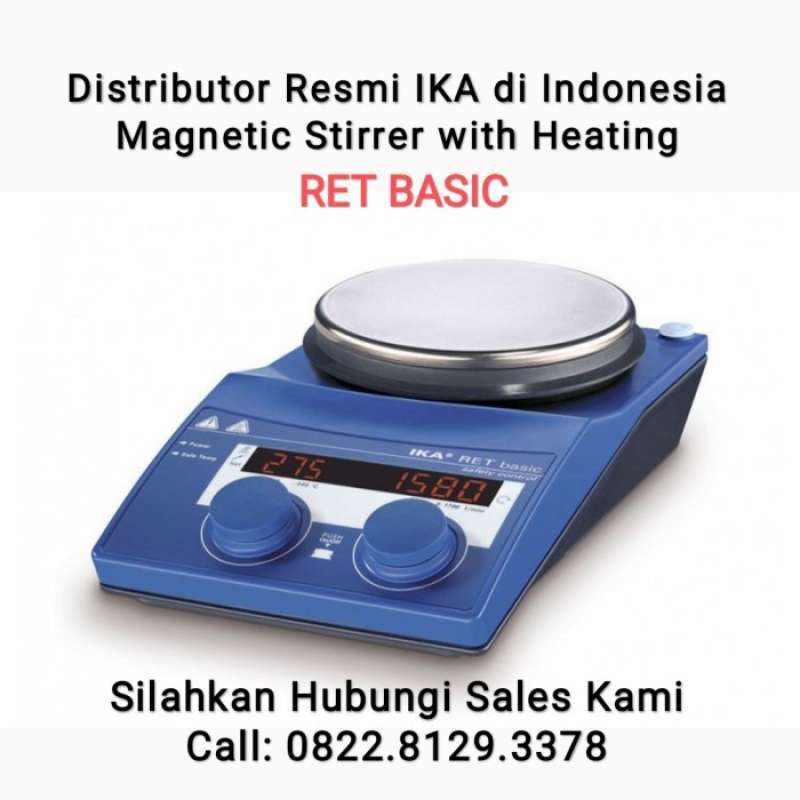 Promo Magnetic Stirrer with Hotplate IKA RET Basic Diskon 23% di Seller Indah Healthcare - Tegal ...