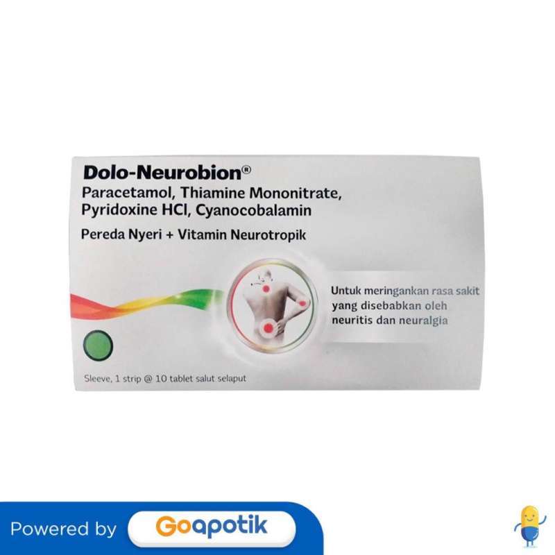 Jual DOLO NEUROBION STRIP 10 TABLET di Seller Apotek Az Zannah - Kedoya ...