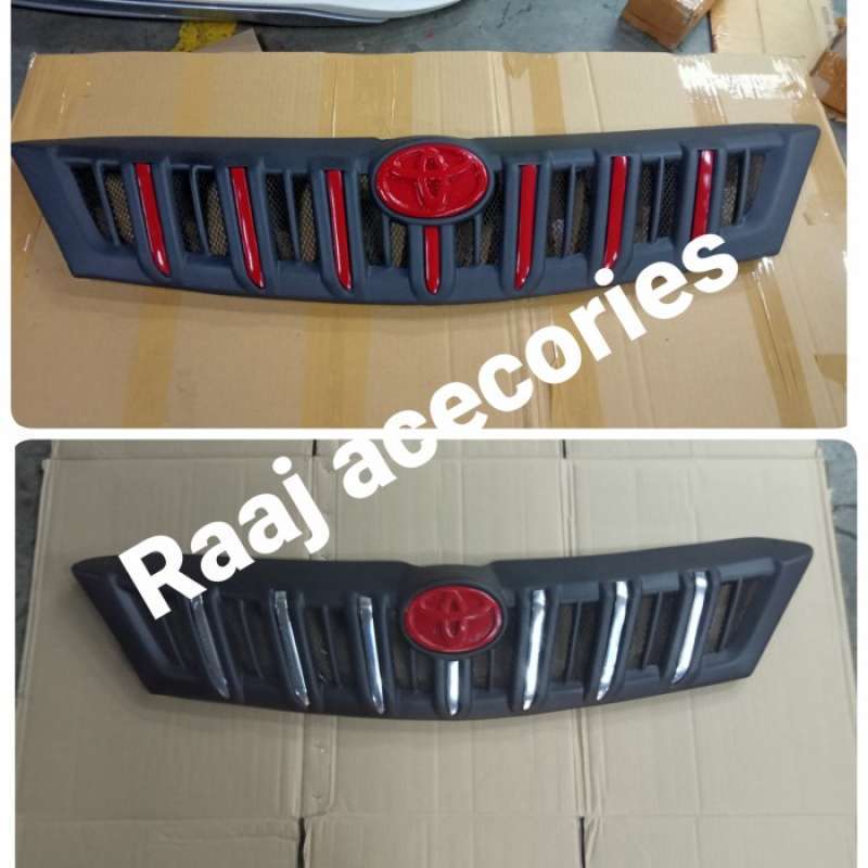 Jual grill Innova model Apollo terbaru+logo Toyota merah 2004-2007 di ...