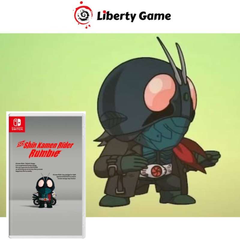 Jual Nintendo Switch SD Shin Kamen Rider Rumble di Seller Liberty Game ...