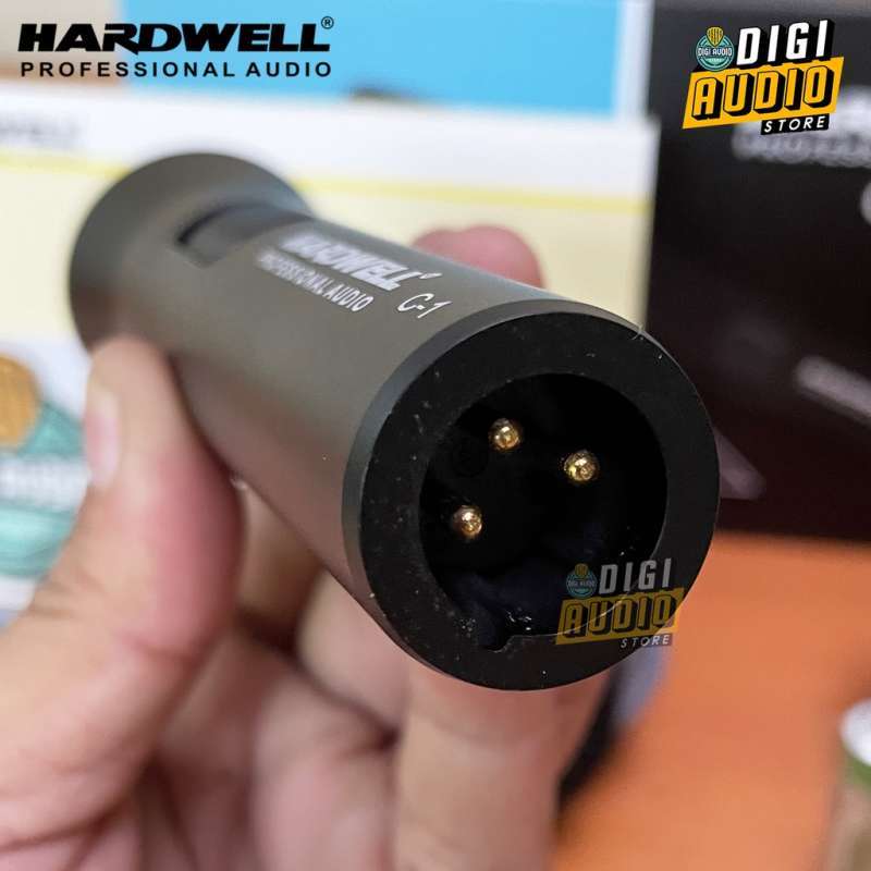 Jual Hardwell C1 Mic Condenser Vocal + Kabel Microphone - Mik Condensor ...