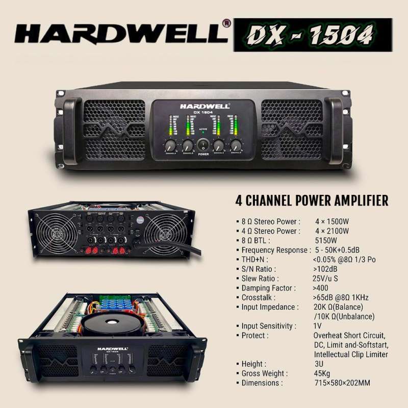 Jual Power Amplifier 4 Channel Speaker Original Murah - Harga Diskon ...