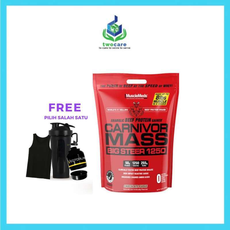 Jual Musclemeds Carnivor Mass Big Steer 15 lbs Weight Gainer Muscle ...