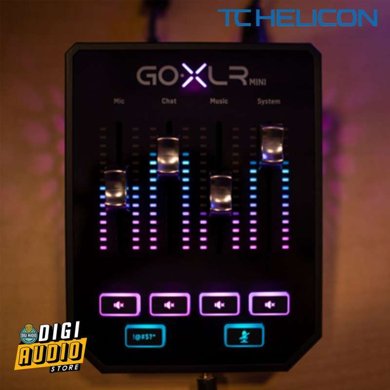Jual Tc Helicon Go Xlr Mini Audio Mixer Usb Interface Soundcard For ...