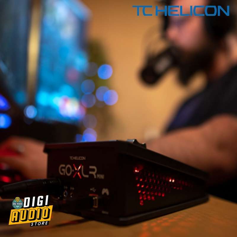 Jual Tc Helicon Go Xlr Mini Audio Mixer Usb Interface Soundcard For ...