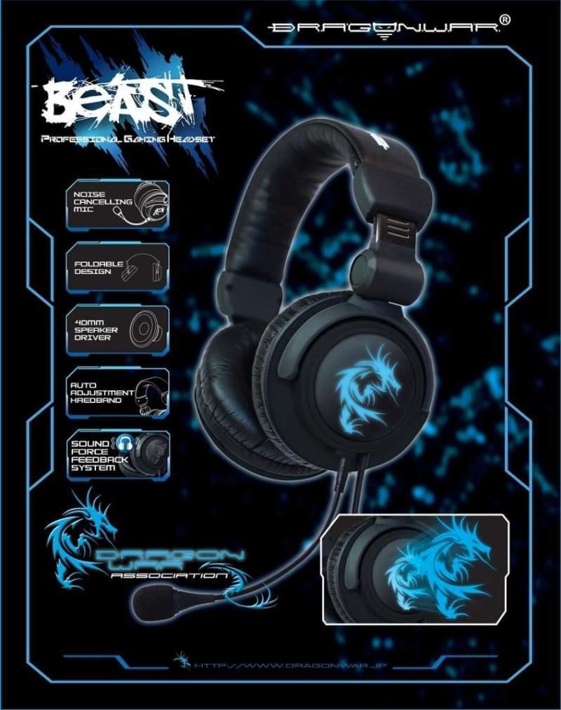 Jual Headset Gaming Dragonwar BEAST di Seller godvaper - Mangga Besar ...
