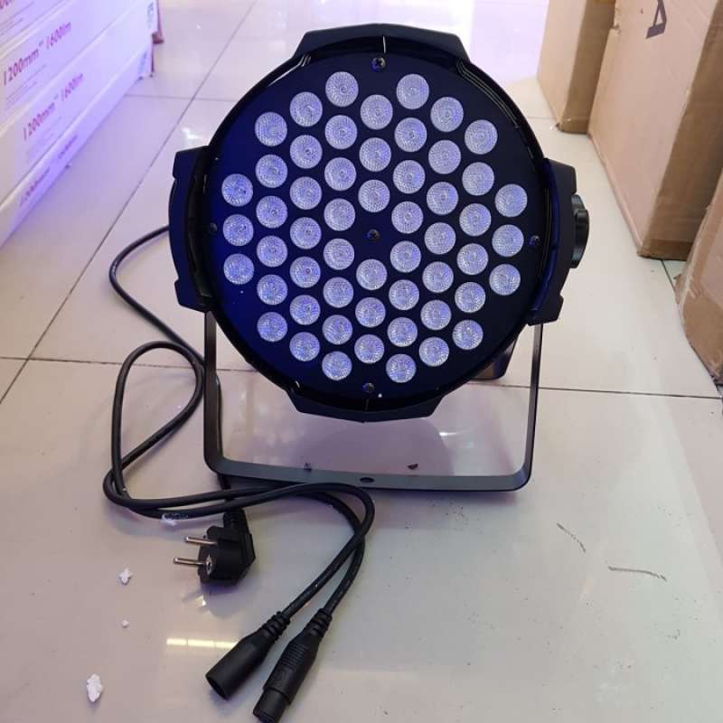 Promo Lampu Panggung 54 x 3 Watt FULL COLOUR/Par LED Panggung 54 x 3 ...