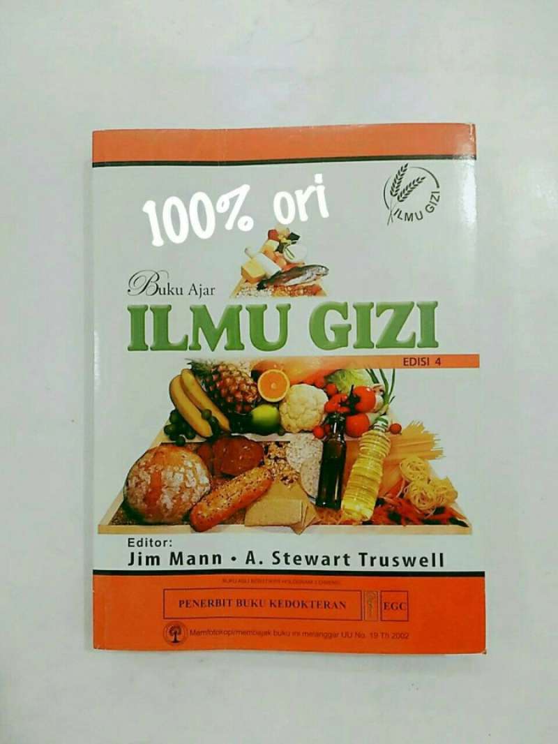 Promo BUKU AJAR ILMU GIZI EDISI 4 Diskon 23% di Seller Indah Library ...