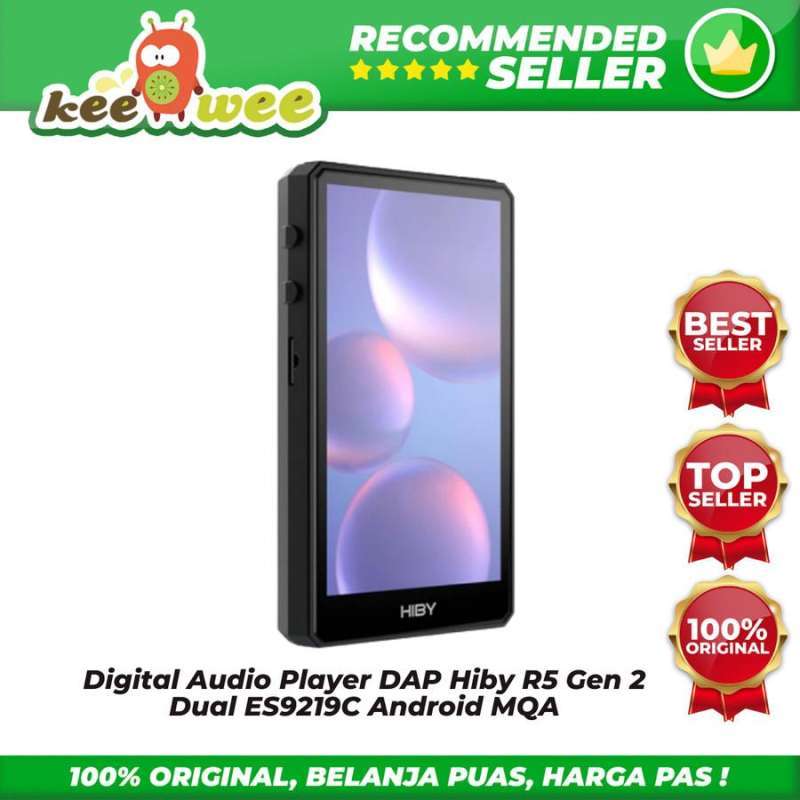 Jual Digital Audio Player Dap Hiby R5 Gen 2 Dual Es9219c Android Mqa Di Seller Keewee Shop ...