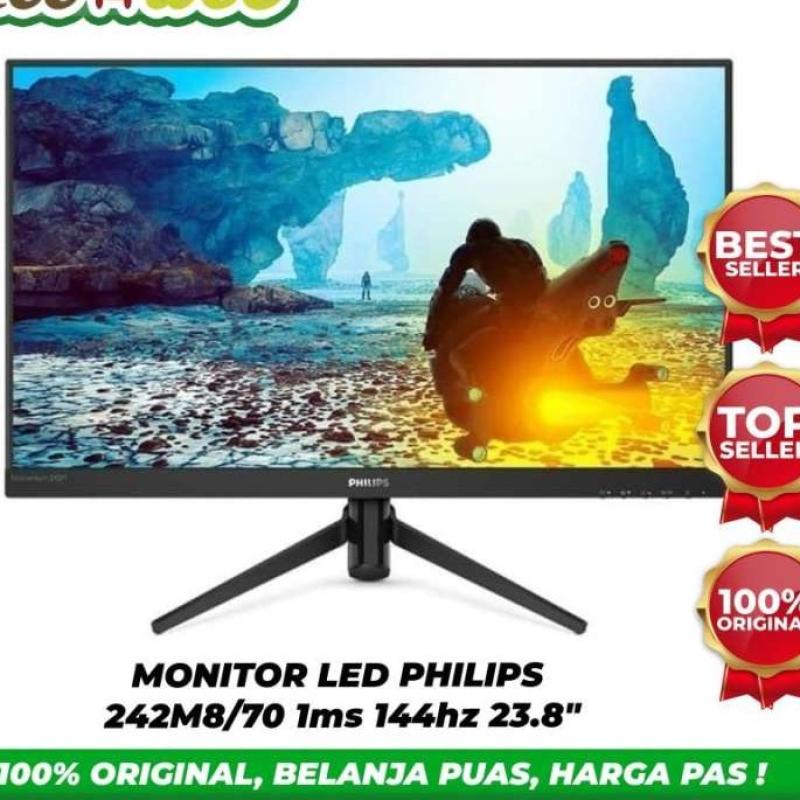 Jual Monitor Led Philips 242m8/70 1ms 144hz 23.8 Di Seller Keewee Store ...