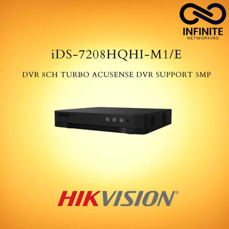 Promo DVR HIKVISION 8CH iDS-7208HQHI-M1/E TURBO ACUSENSE DVR SUPPORT ...