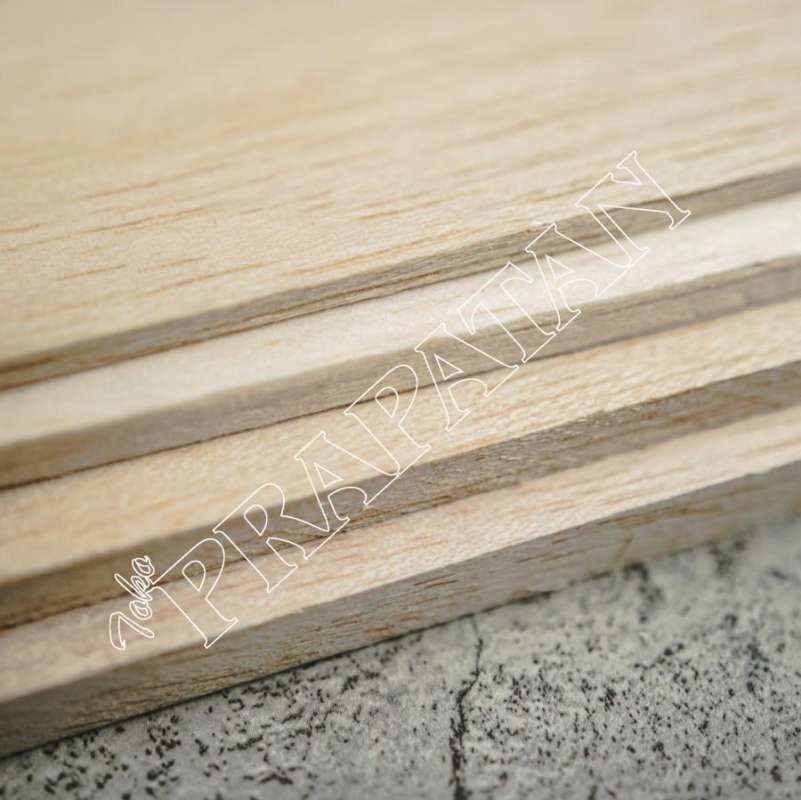 Jual Kayu Balsa Sheet Papan 8mm Sheet 7.5x100cm / Balsa Wood / Kayu ...