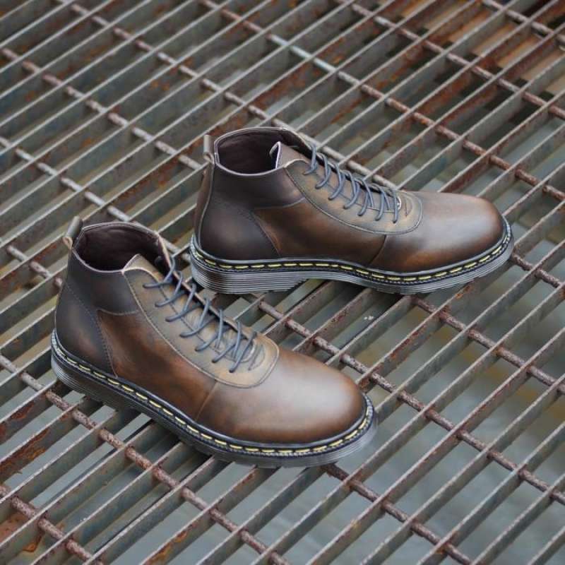 Jual Sepatu Boots Casual Formal Turing Kulit Asli Sultan X Greata Svend ...