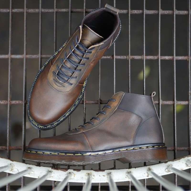 Jual Sepatu Boots Casual Formal Turing Kulit Asli Sultan X Greata Svend ...