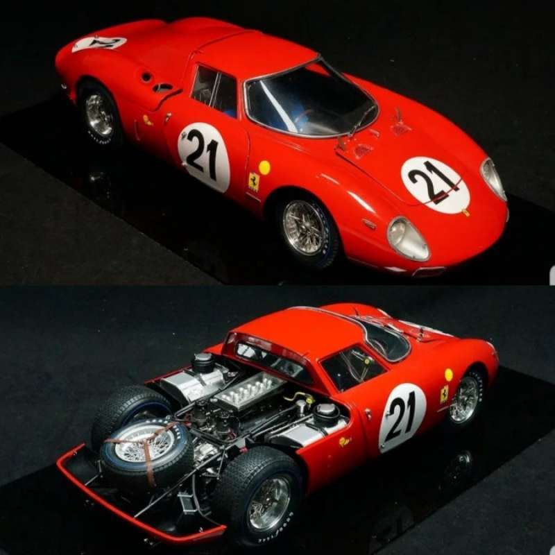 Promo 1:12 Model Factory Hiro, Ferrari 250LM 1965 LeMans 24H Winner ...