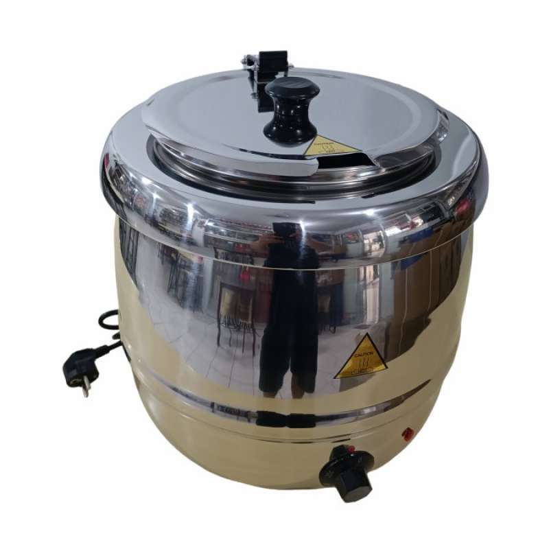 Promo Wadah Pemanas Sop / Soup Warmer 10L - Full Stainless Diskon 23% ...