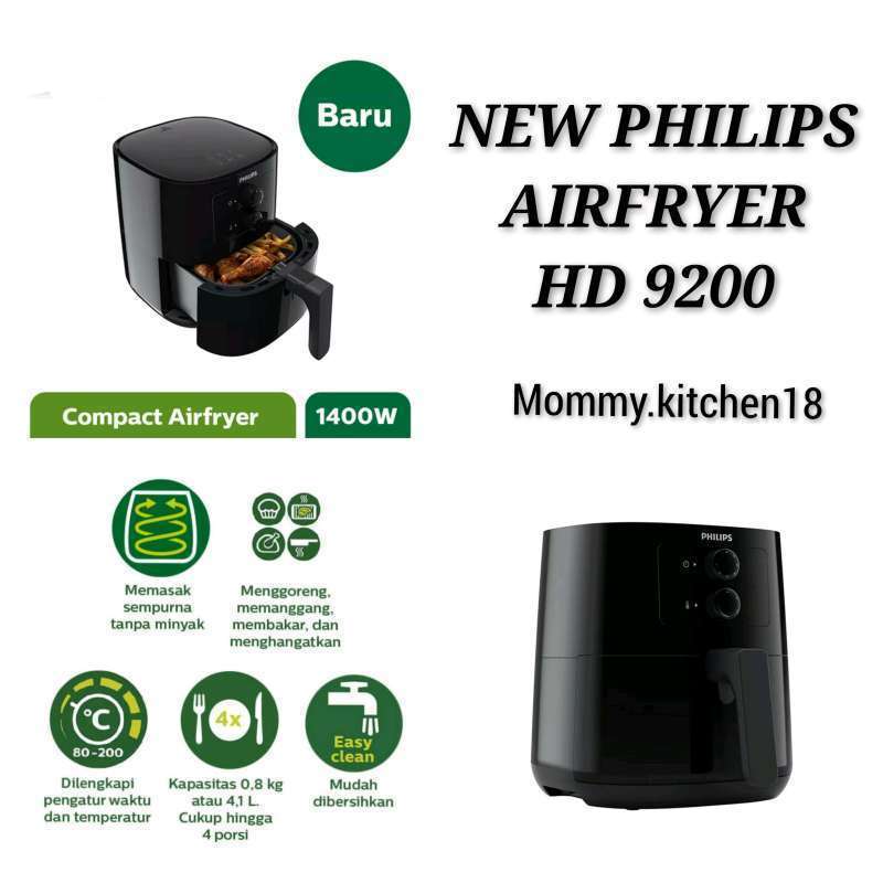 Jual Air Fryer Philips Hd9200. Low Watt Di Seller Riaperabot - Kebun Jayanti, Kota Bandung | Blibli