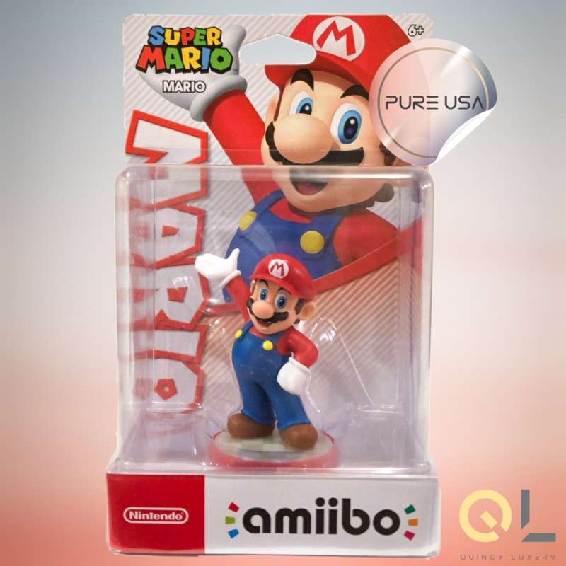 Promo Ready Stock - Amiibo Mario Super Mario Series / Super Mario Bros ...