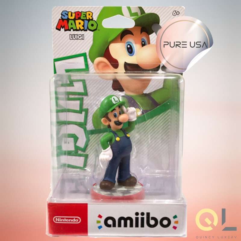 Jual Ready Stock - Amiibo Luigi Super Mario Series / Super Mario Bros ...