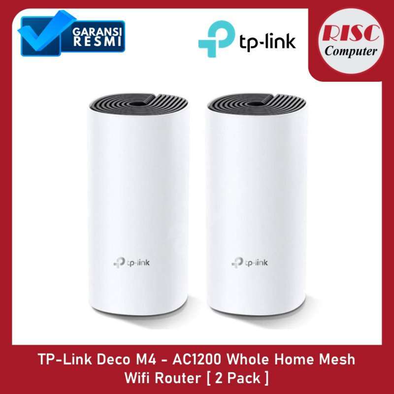 Jual TP-Link Deco M4 - AC1200 Whole Home Mesh Wifi Router [ 2 Pack ] di ...