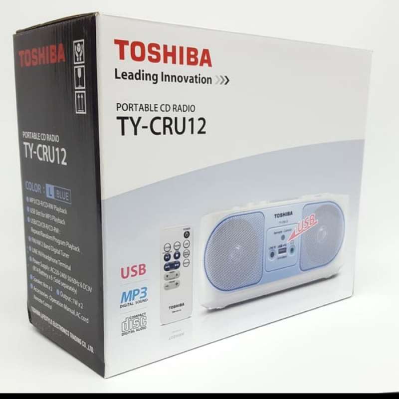 Jual Radio Cd Player Toshiba Usb Ty Cru -12 Portable Di Seller Haveart ...