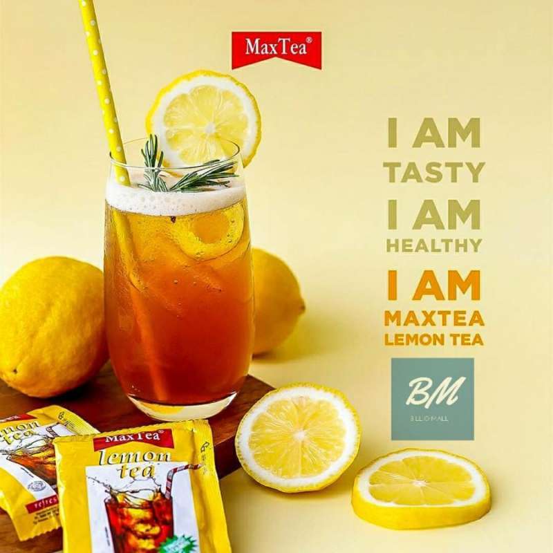 Jual Max Tea Lemon Tea 1 Renceng Isi 10 Sachet 25 Gram Di Seller Billio ...