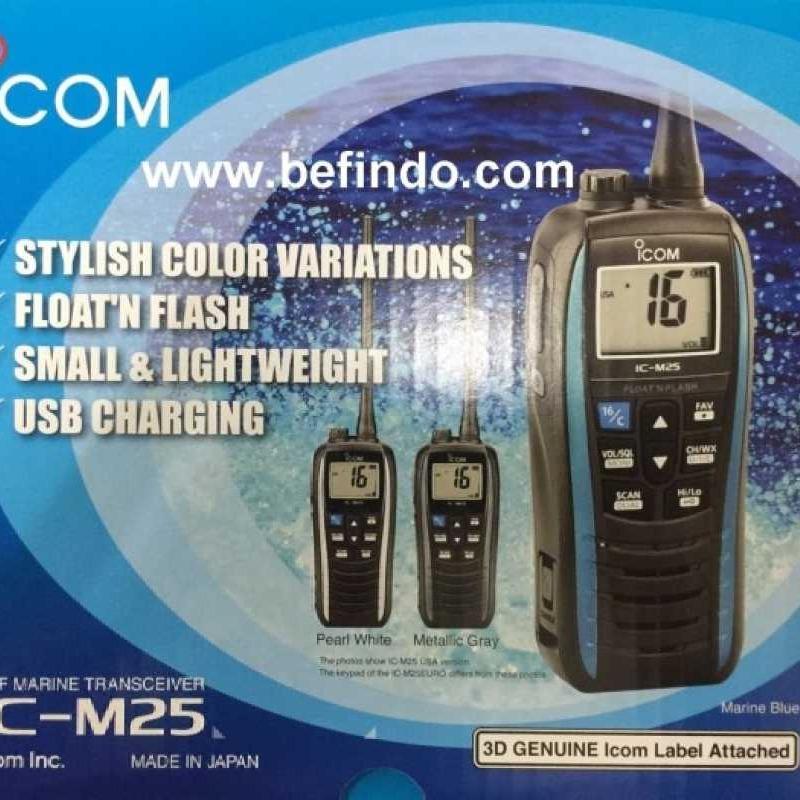 Promo Icom M25 Vhf Icom Ht Marine Diskon 33% di Seller D DAY GAGE ...