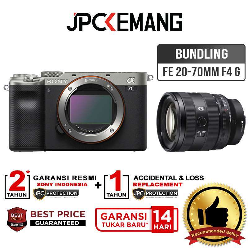 Promo JPC KEMANG Sony A7C Body with Sony FE 20-70mm F4 G Sony Alpha 7C ...