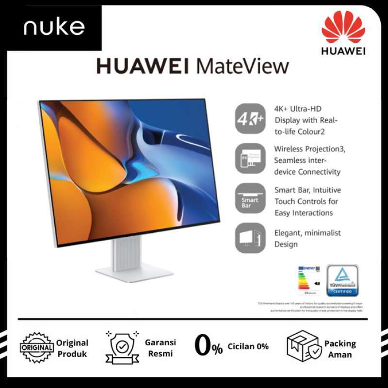Jual HUAWEI MateView Monitor | 4K Real Color Display di Seller Nuke ...