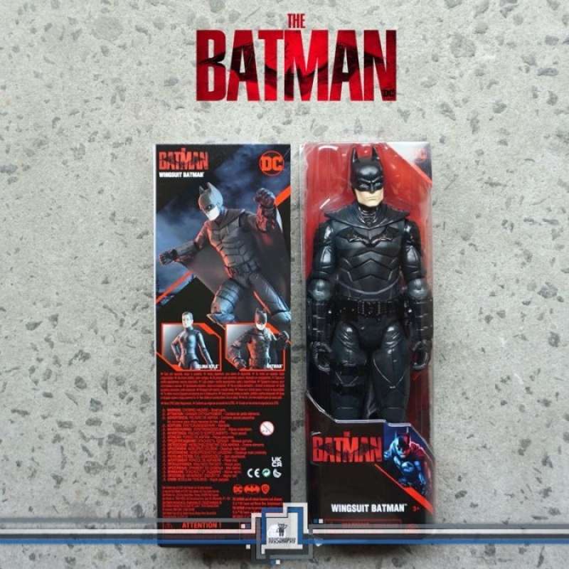 Promo The Batman Movie 12 WINGSUIT BATMAN Full Artikulasi Figure Titan ...