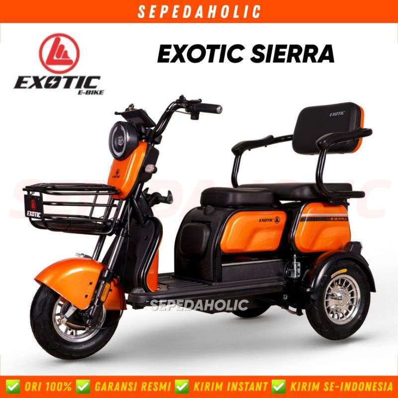 Promo Sepeda Listrik Exotic Sierra Electric E Bike 800 Watt By Pacific ...