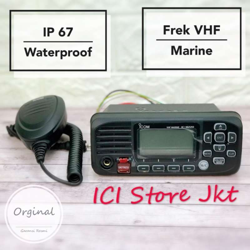 Promo Radio Rig Icom Ic M 220 / Icom M220 / Icom Marine (Original ...