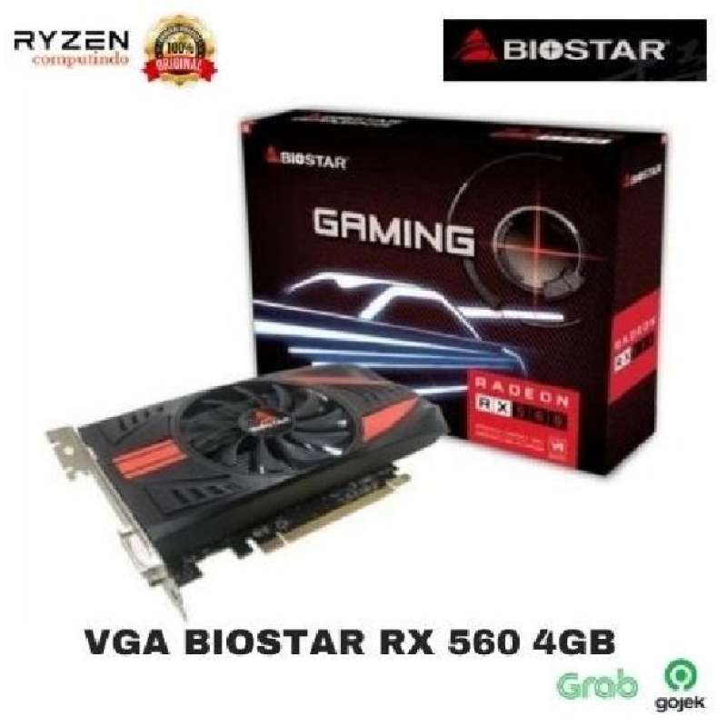 Jual VGA BIOSTAR RX 560 4GB DDR5 128BIT di Seller Ryzen computindo - Percut-2, Kab. Deli Serdang ...