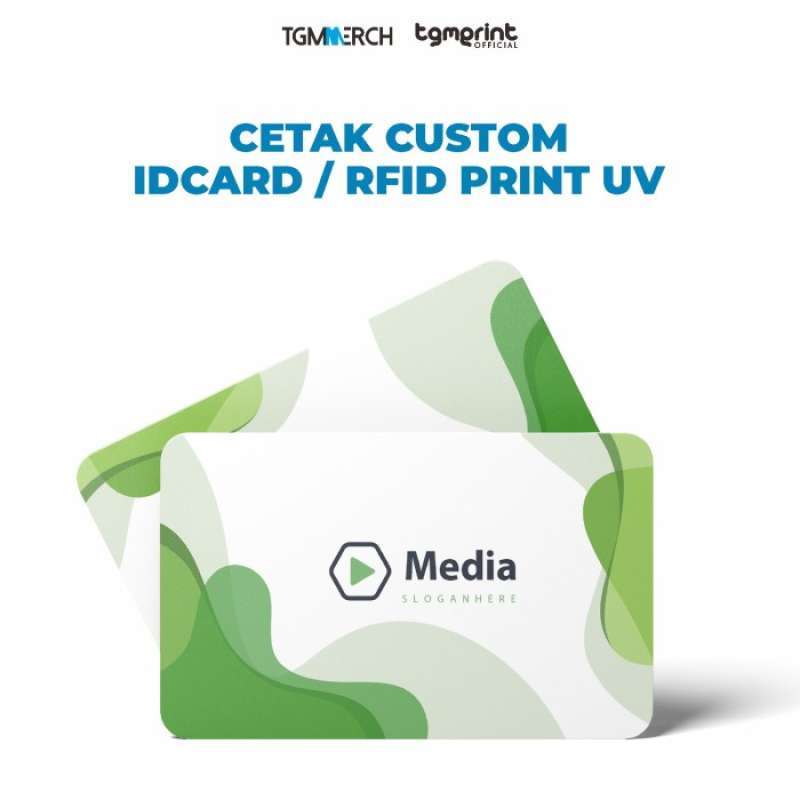 Promo Print Custom PVC Id card| Print UV | Murah Diskon 30% di Seller ...