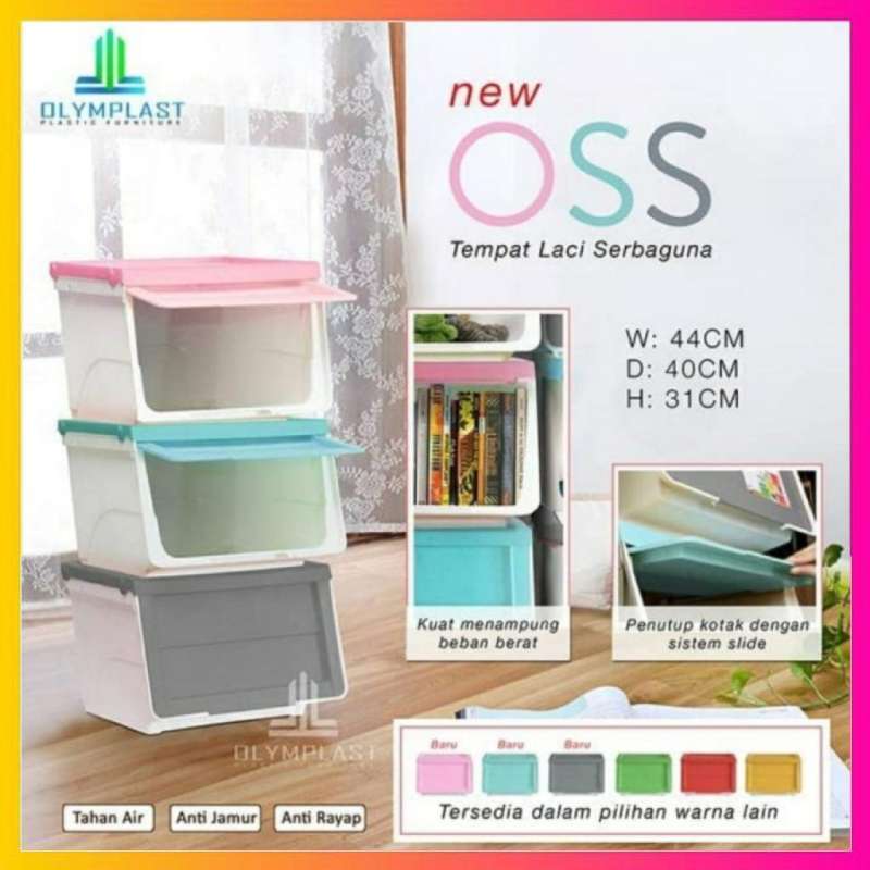 Jual Olymplast storage solution OSS container box plastik kotak ...