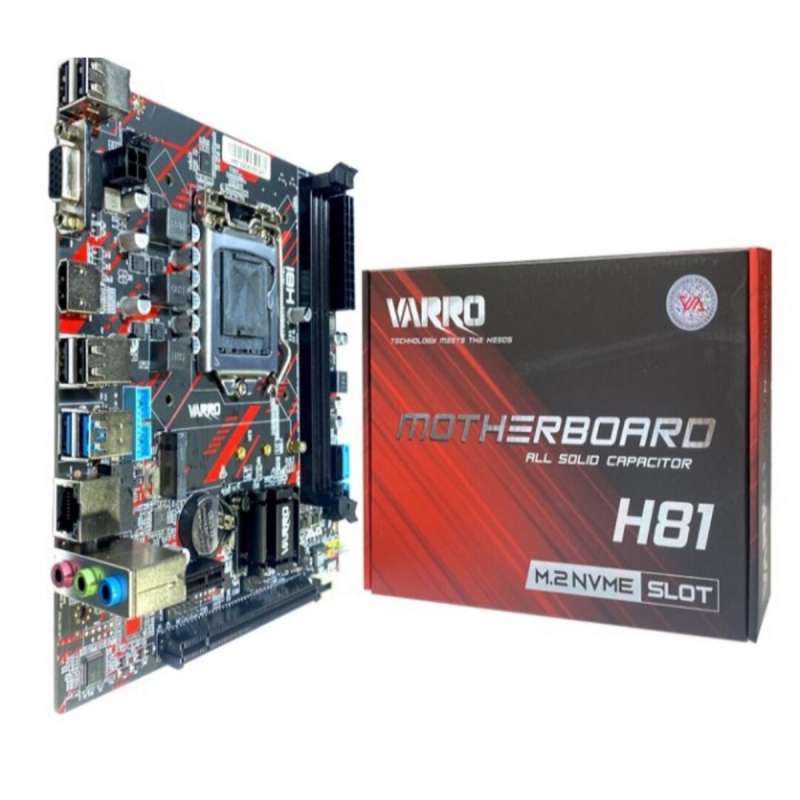 Jual Mainboard H81 Varro Mobo Pc Komputer Socket 1150 Motherboard Varro ...