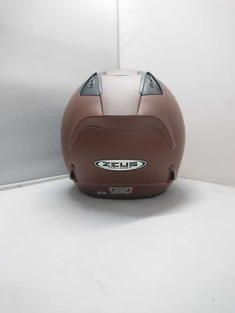Promo New!! Helm Zeus ZS-627 Matt Brown Half Face - L Diskon 7% di ...