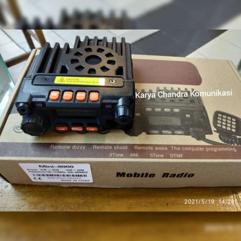 Jual Jual Radio Rig Mini Dual Band Original Rig Mobil 8900 Di Seller ...